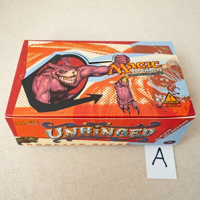 MTG: Magic the Gathering Empty UNHINGED Booster Box 2004 - No Packs ...