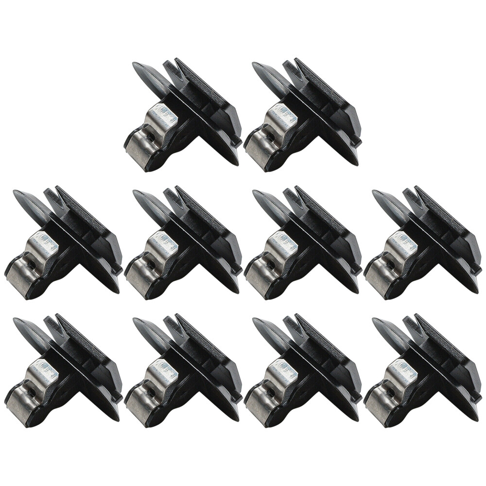 Set of 10 Panel Mounting Clips Fits for Opel Renault Peugeot Vauxhall ...