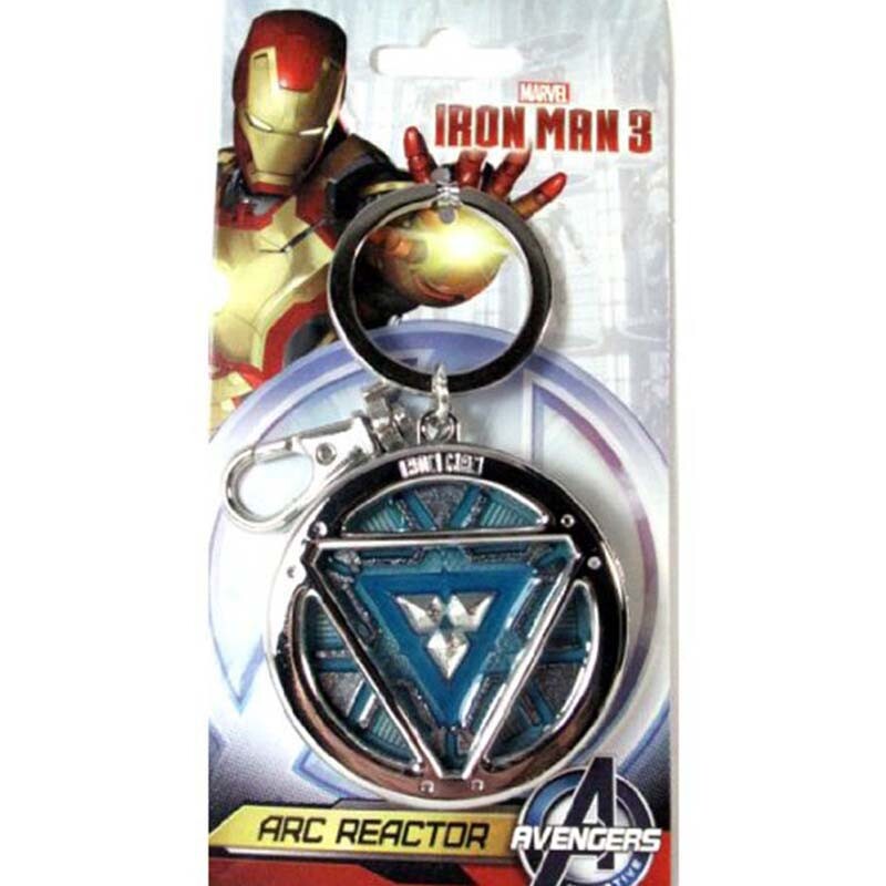 Key Ring - Marvel - Iron Man Arc Reactor Glow In The Dark Collectible ...