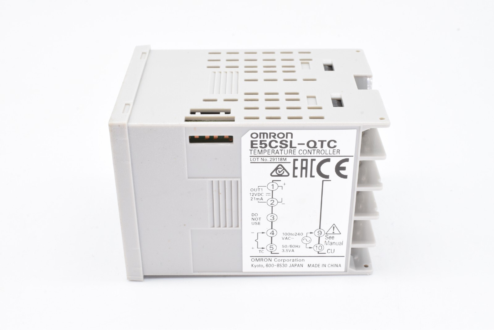 NEW Omron E5CSL-QTC Temperature Controller TC 100-240VAC 50/60HZ | eBay