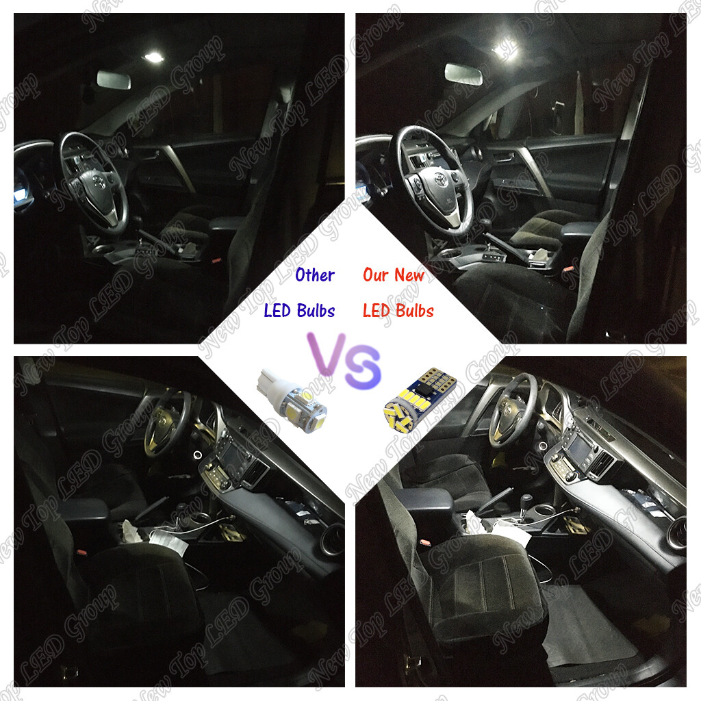 White interior LED lights package kit for 1999 - 2016 Ford F250 F350 ...