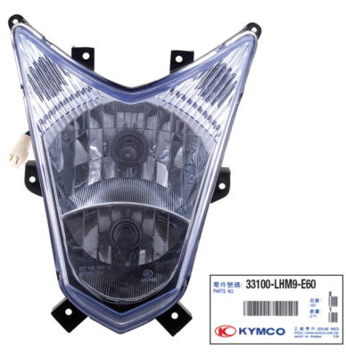 Headlight Complete Original kymco agility 50 2t rs Naked r12 | eBay