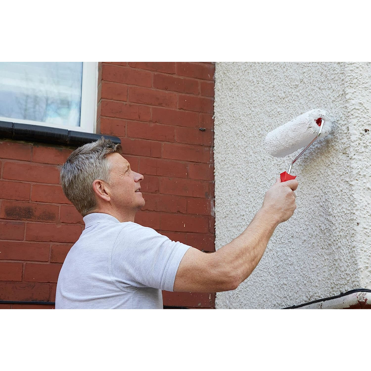 ProDec Paint Roller Fram 10" Inch 250mm Stick System Push Fit Handlee ...