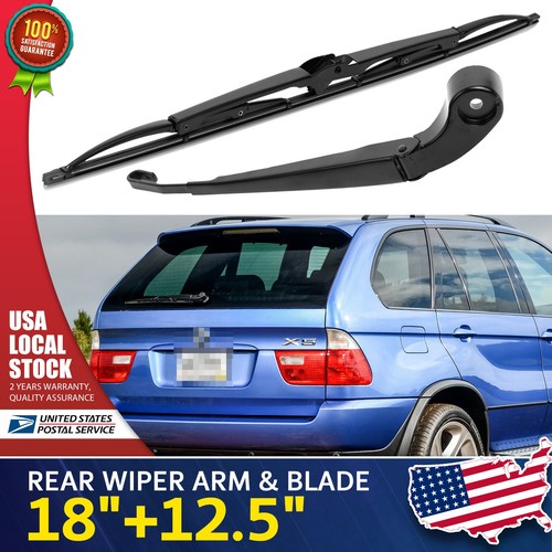 Rear Windshield Wiper Arm Blade for 61627068076 61627074477 BMW X5 E53 ...