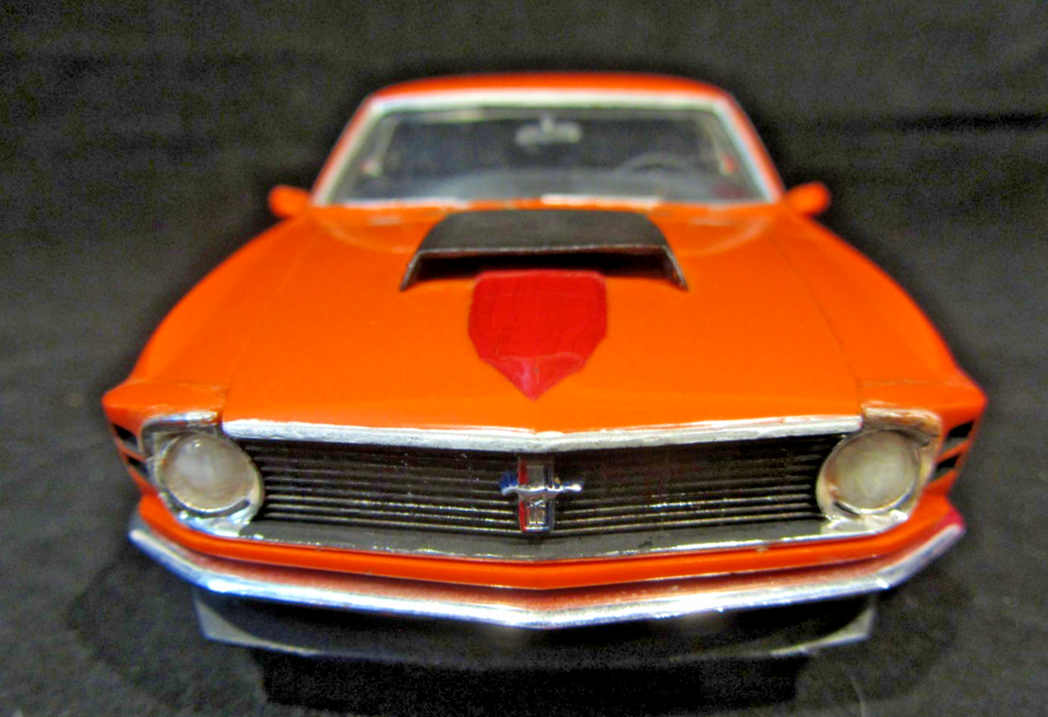 1970 FORD BOSS MUSTANG Monogram 1/24 Custom and Built! | eBay