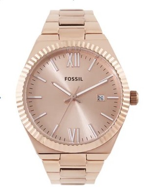 Womens Wristwatch FOSSIL SCARLETTE ES5258 Stainless Steel Gold Rose | eBay