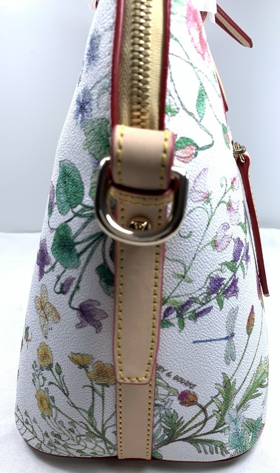 Dooney & Bourke Botanical Collection Satchel Crossbody Top Handle Bag ...