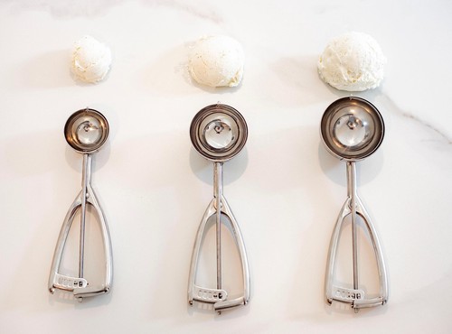 Extra Large Ice Cream Scoop - 18/8 Stainless Steel Extra Large Scoop ...