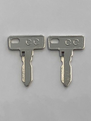 Fits CLUB CAR GOLF CART KEY (2) TWO - FREE SHIPPING | eBay