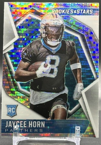 2021 Panini Rookies & Stars #143 Jaycee Horn Carolina Panthers Silver ...