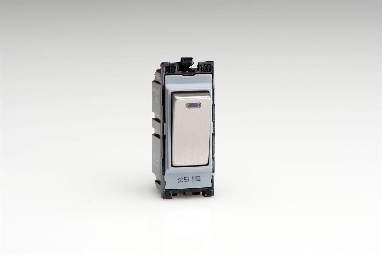 Varilight Power Grid Module 20 Amp 1 Way Double Pole Switch + Neon Matt ...