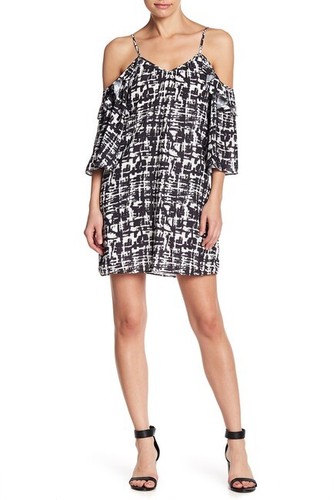 Devlin Maddie Printed Dress Size Large L20624 | eBay