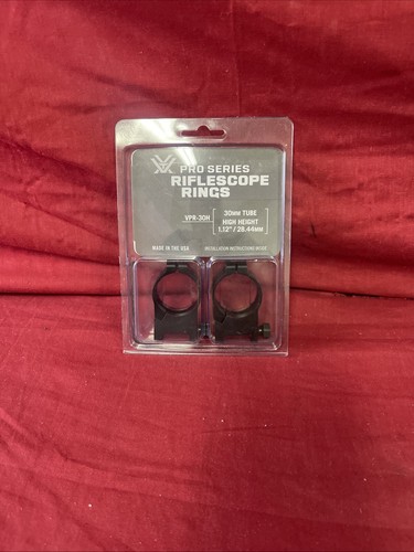 Vortex Pro Series Rifle 30m Scope Rings VPR-30L NEW OLD STOC | eBay