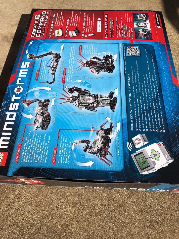 LEGO Mindstorms EV3 SET 31313 New Factory Sealed Signature Required ...