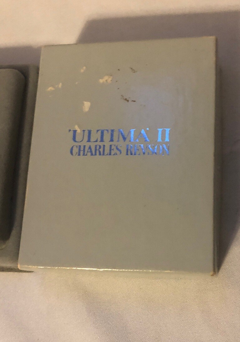 Rare Charles Revson Ultima II Crystal Octagon 3D Pend… - Gem