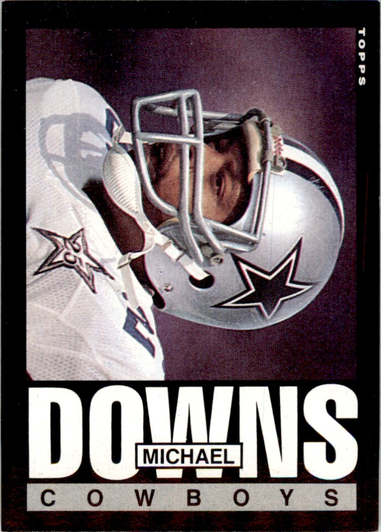 1985 TOPPS! MICHAEL DOWNS. DALLAS COWBOYS #41 | eBay