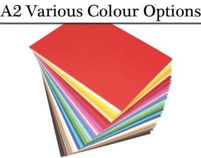 SINGLE 50cm x 70cm Giant 3mm Thick Craft Foam Sheet Oversize A2 ...