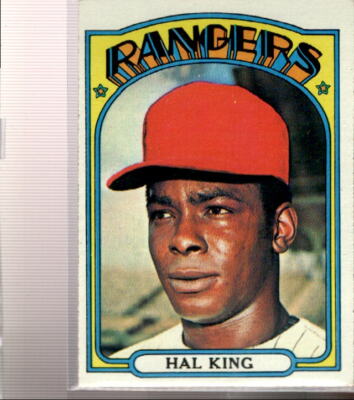 1972 Topps #598 Hal King EX/NM Rangers ID:39293 | eBay