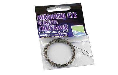 Preston Innovations Threader Elastic Diamond Eye Long Length Pole Rig ...