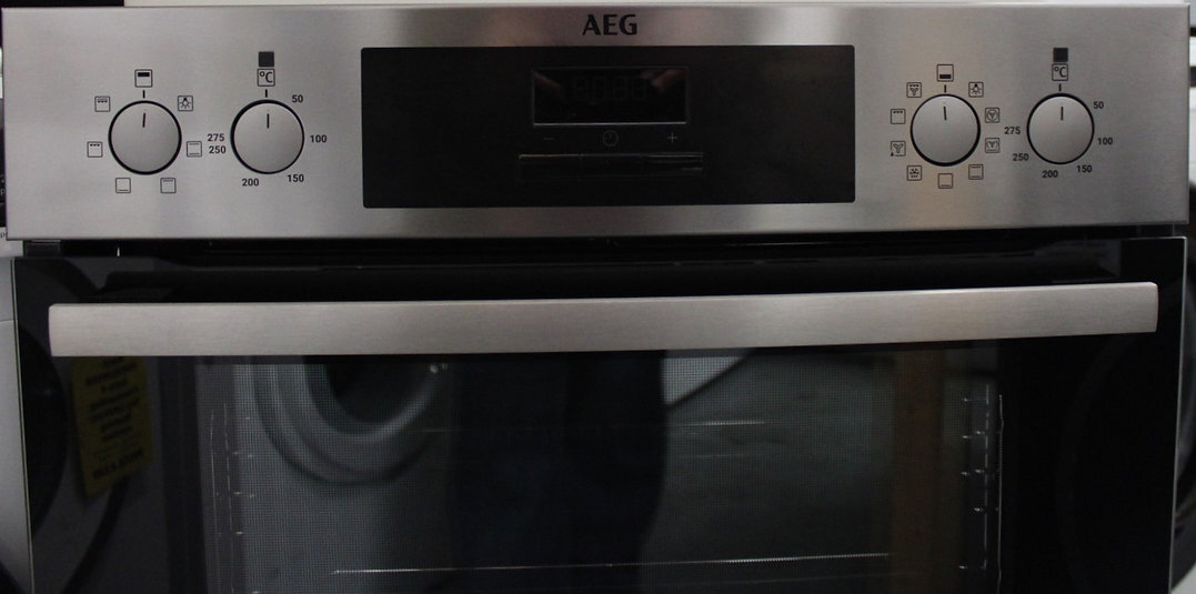 AEG DCB331010M Built In Electric Double Oven - Stainless Steel ...