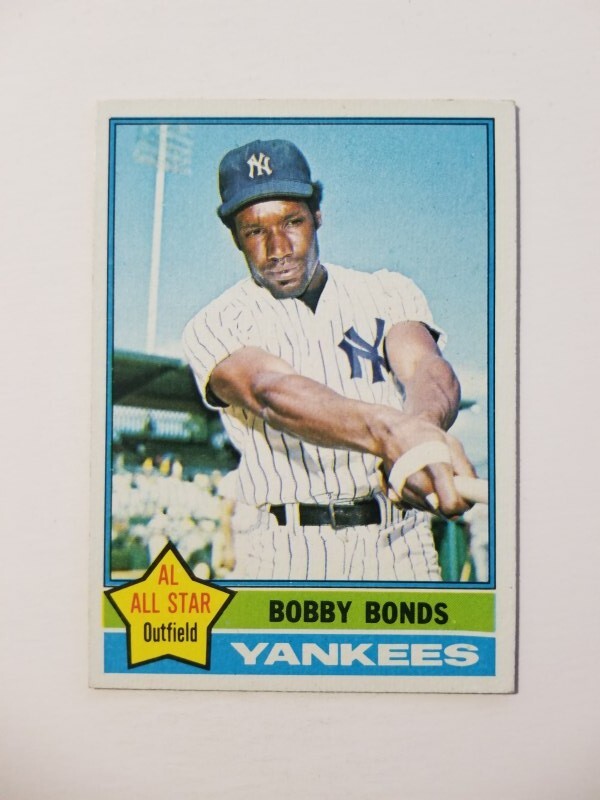 BOBBY BONDS 1976 TOPPS BASEBALL CARD #380 NEW YORK YANKEES | eBay