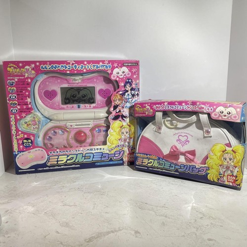 Glitter Force Futari wa Pretty Cure Max Heart Miracle Commune & Bag set ...