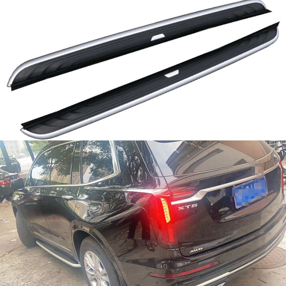 fits for Cadillac XT6 2019+ Running Boards Side Steps Pedal Nerf ...