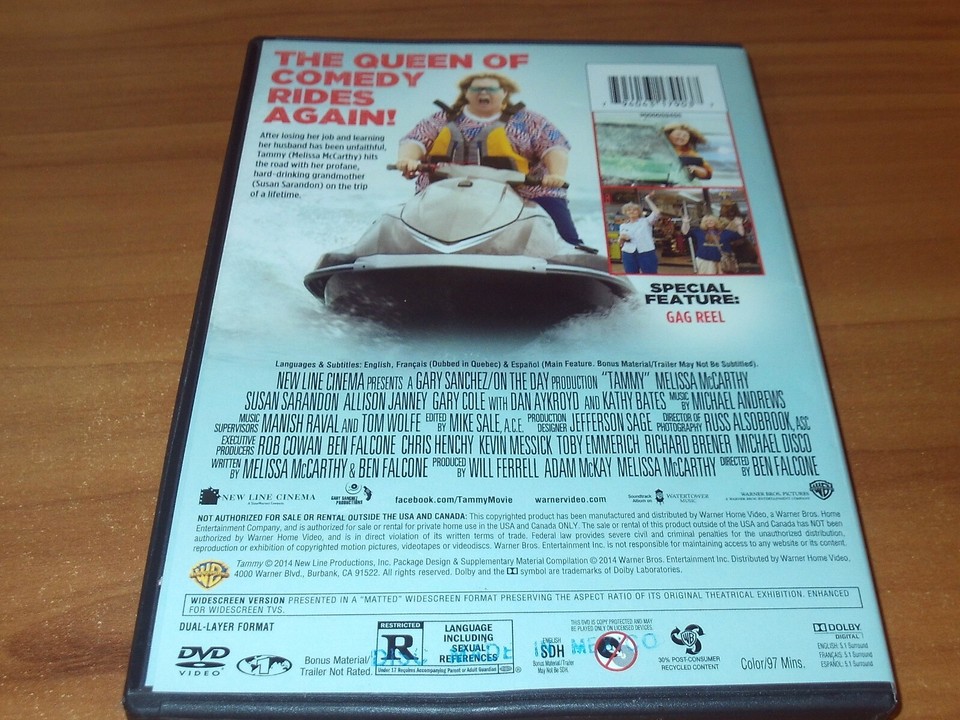 Tammy (DVD Widescreen 2014) Melissa McCarthy 794043172458| eBay
