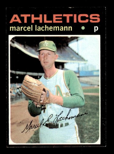 1971 Topps Baseball #84 Marcel Lachemann NM *d7 | eBay