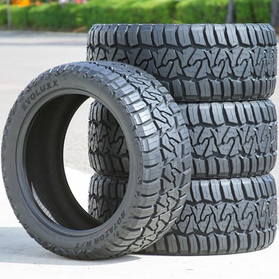 4 Tires Evoluxx Rotator R/T LT 35X12.50R24 Load F 12 Ply RT Rugged ...