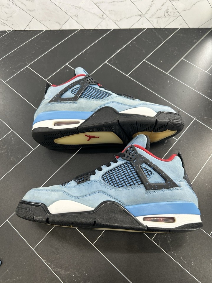 Nike Air Jordan 4 Retro x Travis Scott Mid Cactus Jack Size 10 308497 ...