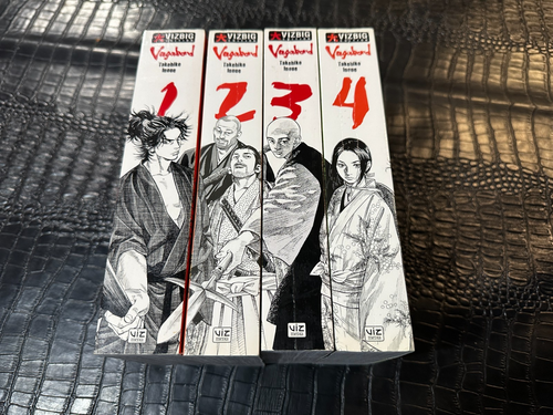 Vagabond Vizbig Manga Volumes 1-4 English Set - Great Shape (SM1) | eBay