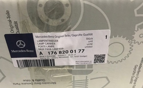 Genuine Mercedes Benz W176 A Class Left Hand Side Rear Bulb Holder ...