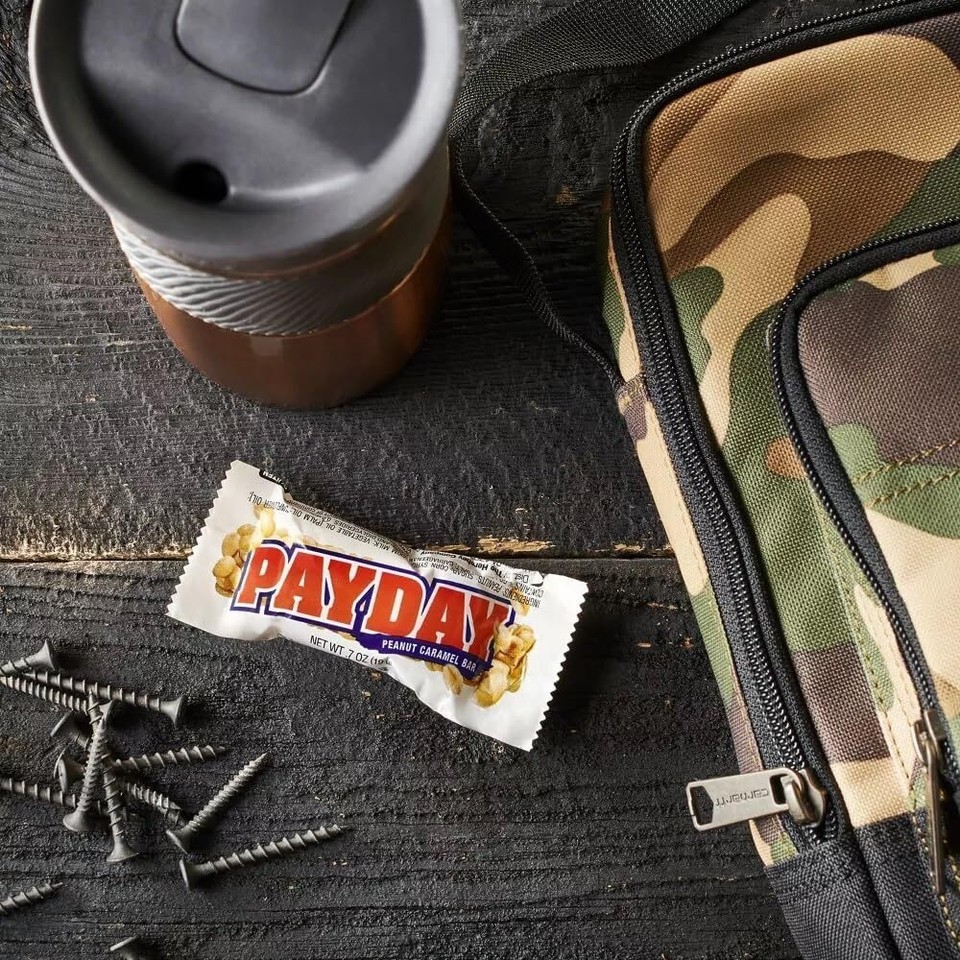 PAYDAY CLASSIC BAR, CHOCOLATE BAR DELICIOUS Individually Wrapped ...