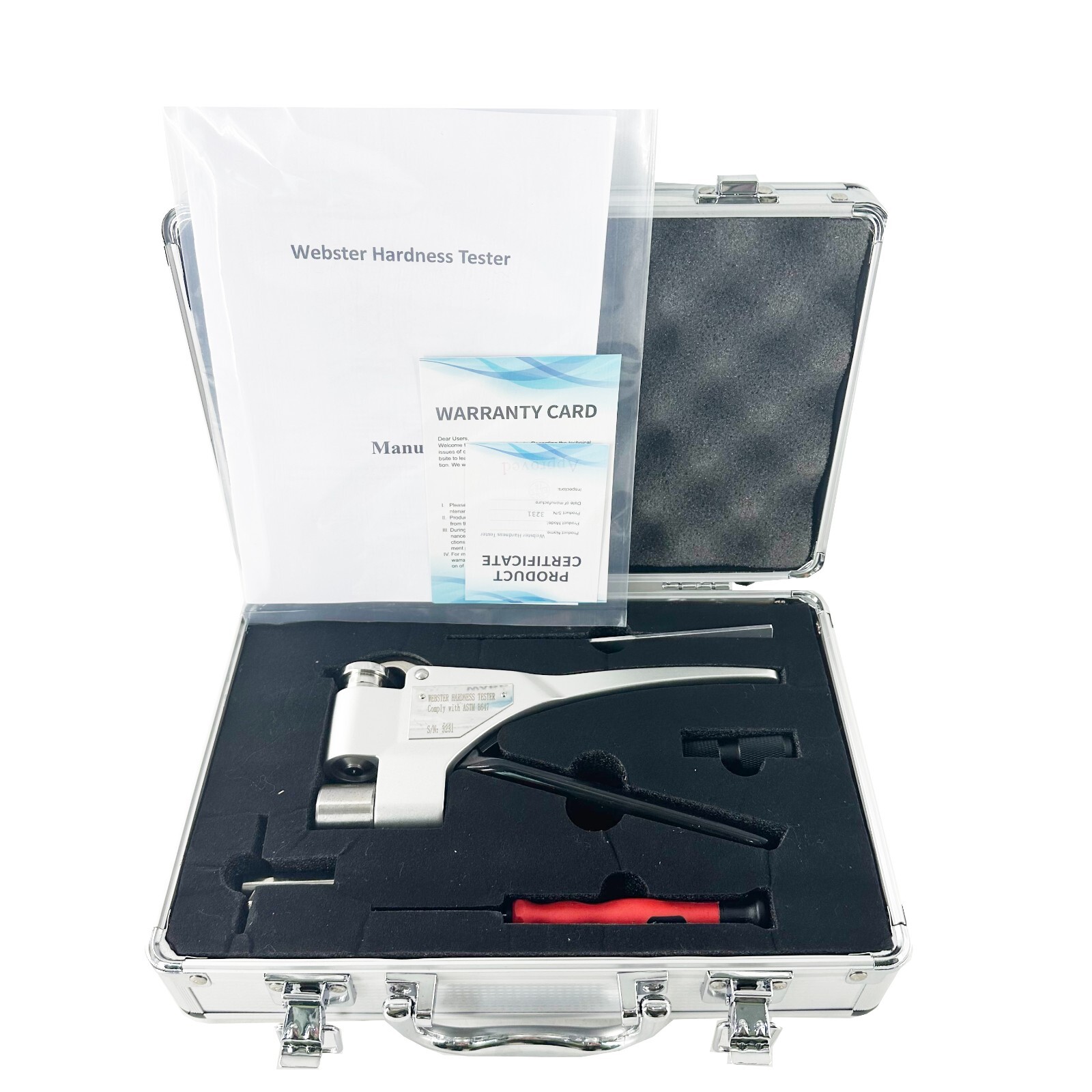 W-20a Webster Hardness Tester Meter Gauge for Aluminum Alloy Inner ...