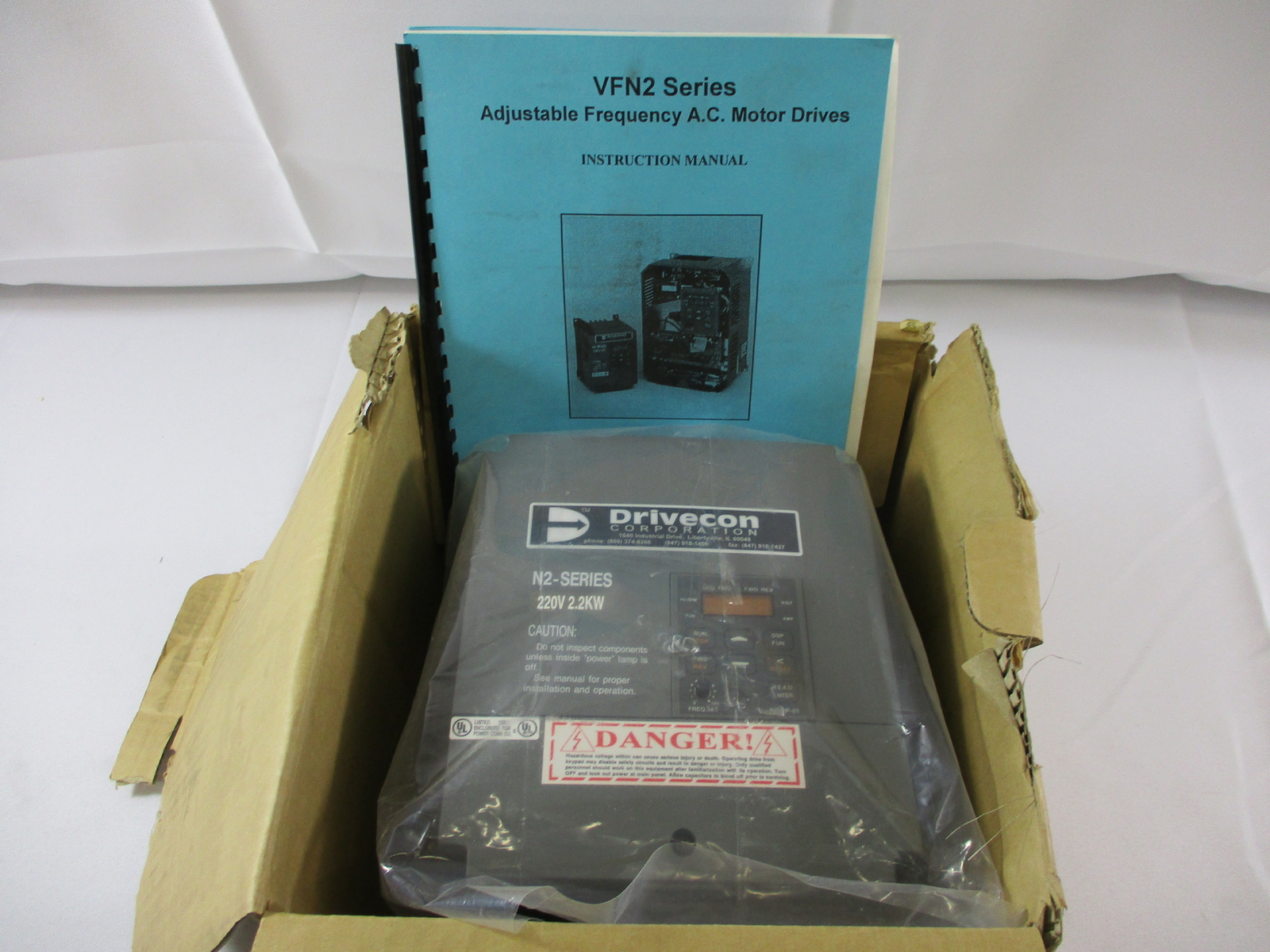 *NEW* DRIVECON VFN2-222-M ADJUSTABLE AC MOTOR DRIVE VFN2-222M | eBay