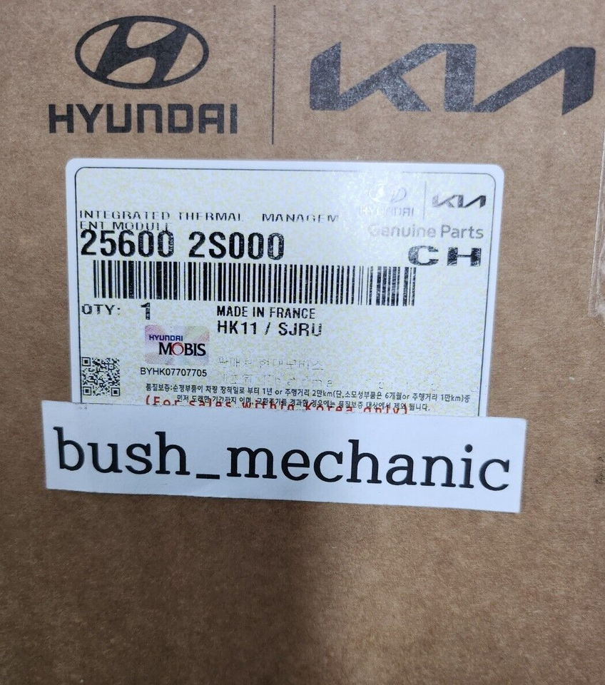 GENUINE OEM Hyundai Kia Integrated Thermostat Housing Module 256002S000 ...