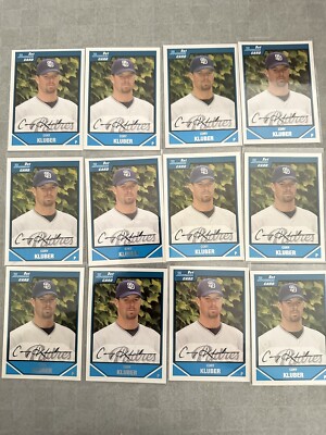 TWELVE (12) CORY KLUBER 2007 BOWMAN FIRST CARD ROOKIE CARDS #BDPP29 | eBay