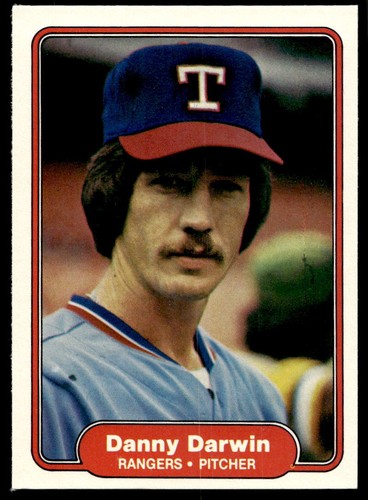 1982 Fleer 315 Danny Darwin Texas Rangers Baseball Card | eBay