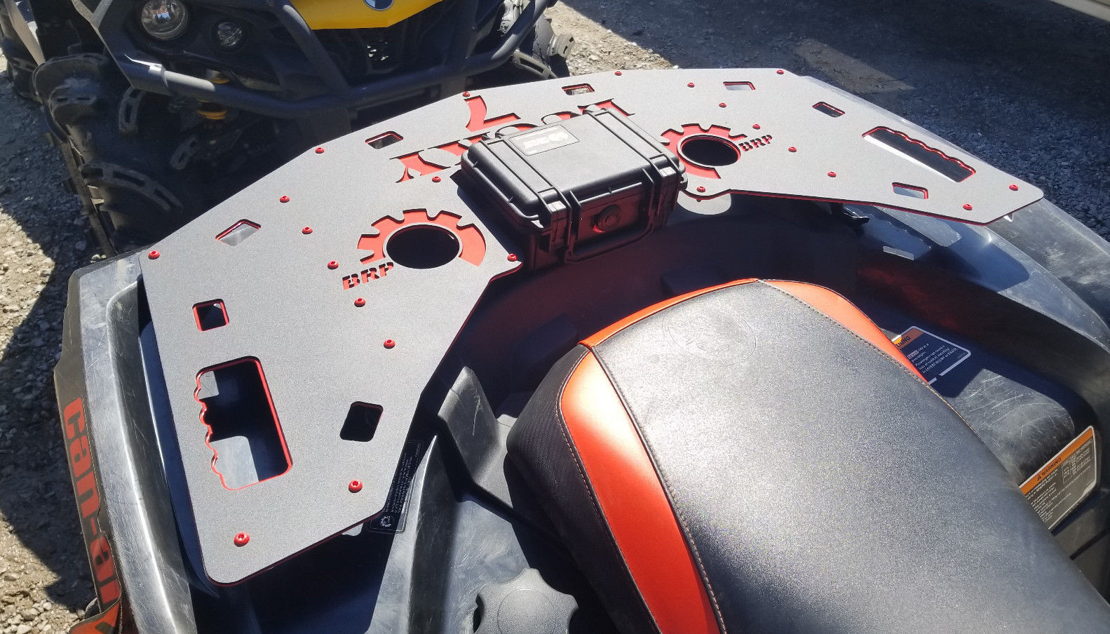 Can-Am Outlander Gen 2 Rear Rack w/ Storage Case - 500 570 650 800 1000 ...