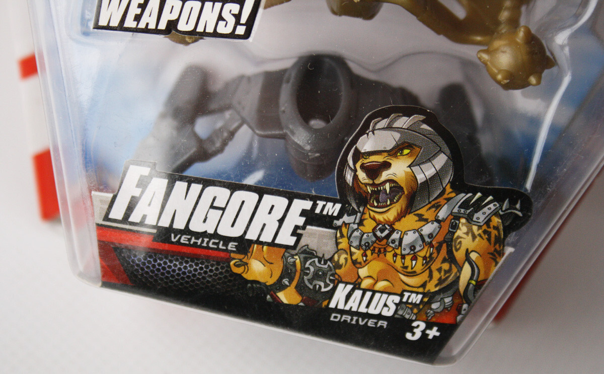 RARE 2009 HOT WHEELS BATTLE FORCE 5 FANGORE VEHICLE & KALUS DRIVER NEW ...