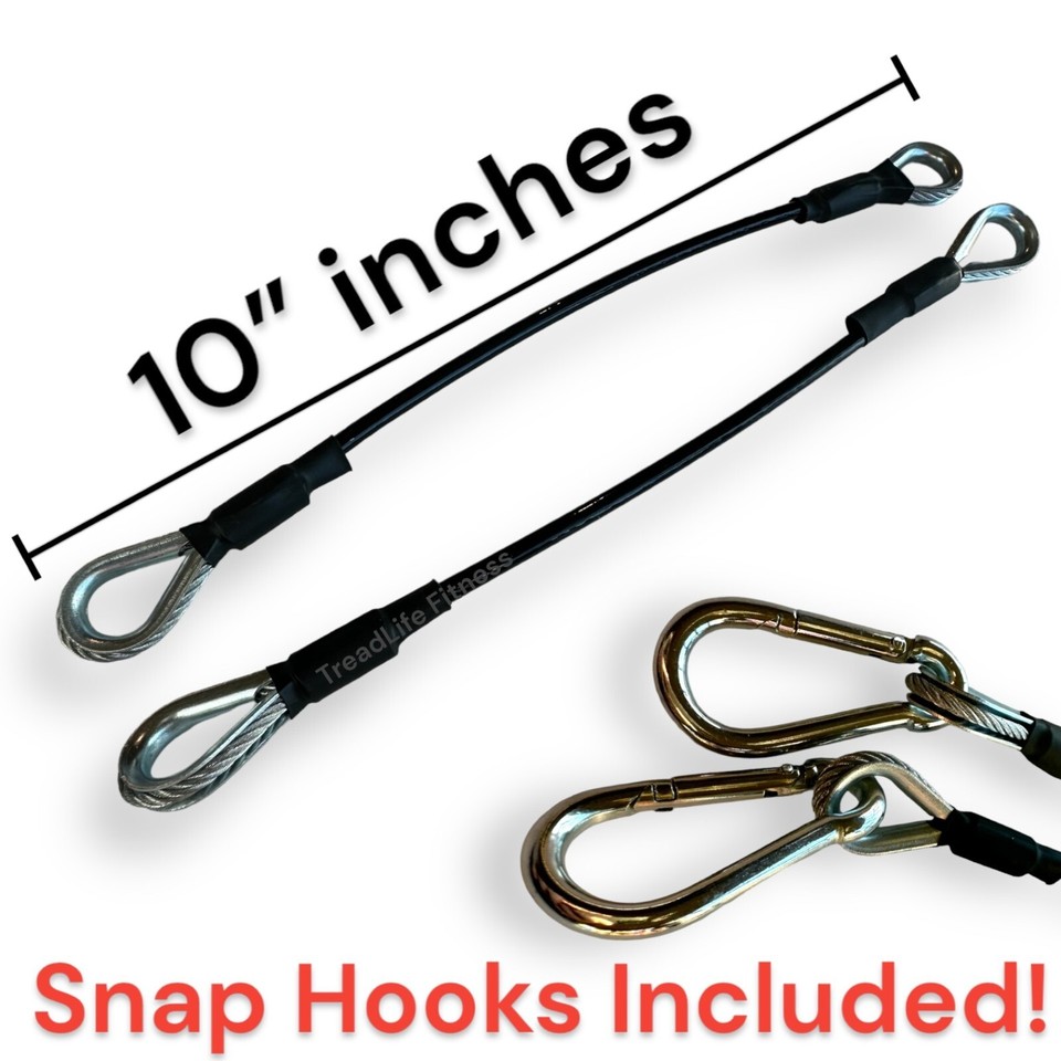 Bowflex 10" Replacement Cables Leg Extension / Lat - Xtreme Revolution ...