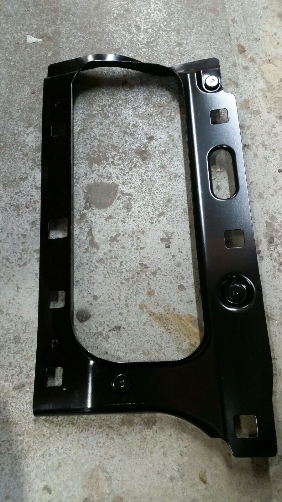 Chevy Silverado 84265519 left radiator core support header panel ...