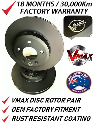fits CHRYSLER Valiant CL CM 1976-1981 FRONT Disc Brake Rotors PAIR ...