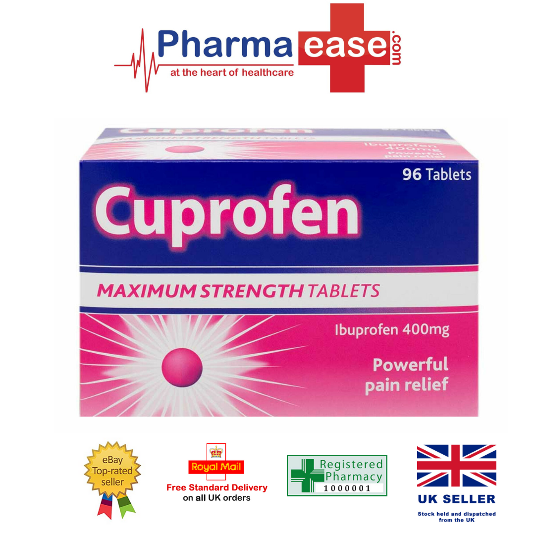 Cuprofen Maximum Strength 400mg Tablets 96 - (MAX 1 PER ORDER) Pain ...