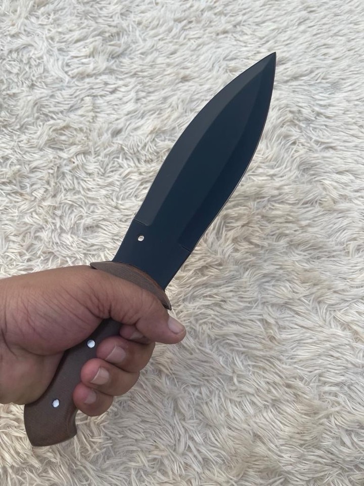 New Custom Handmade Smatchet Knife, 1095 High Carbon Steel, Full Tang ...