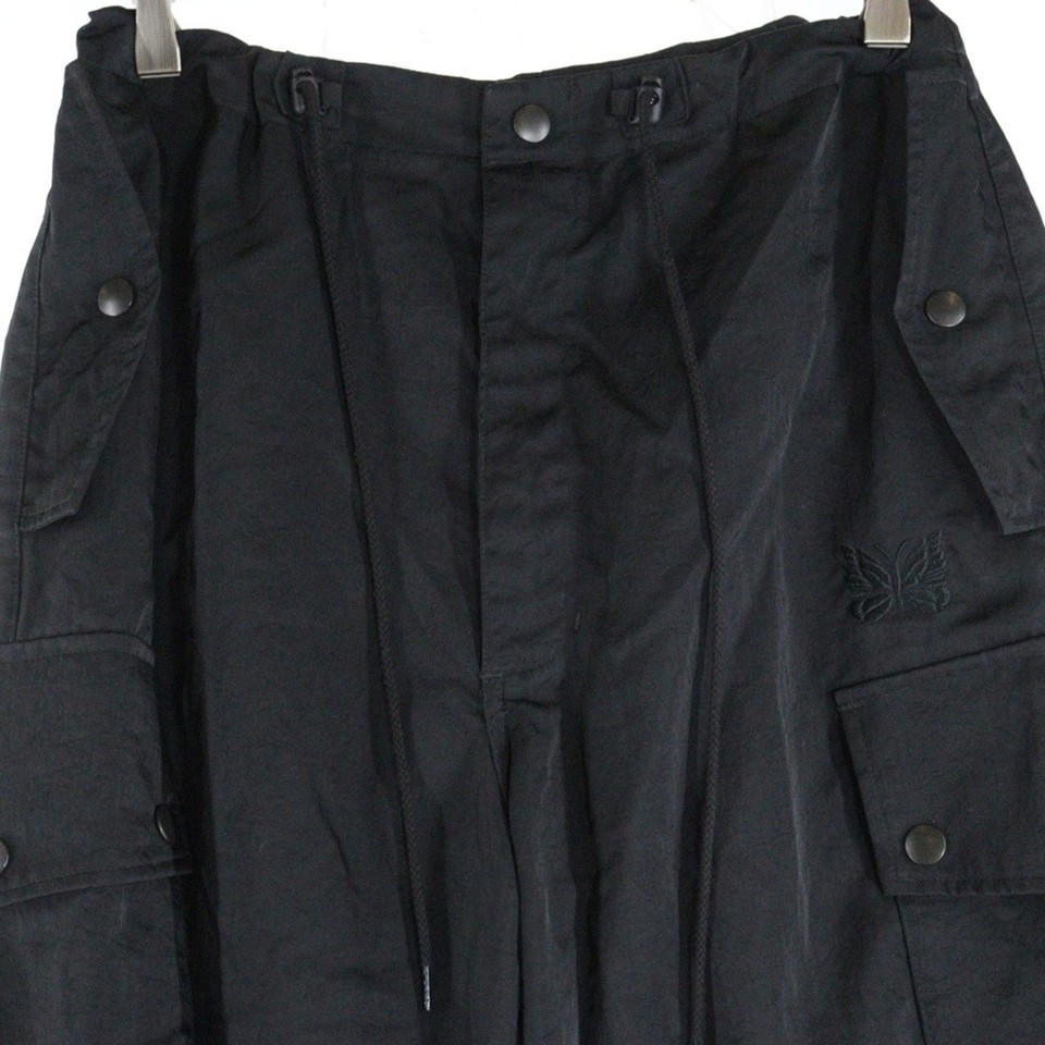 Needles H.d Pant BDU Pu1540 Hizadel Pants String Fatigue Black Used ...