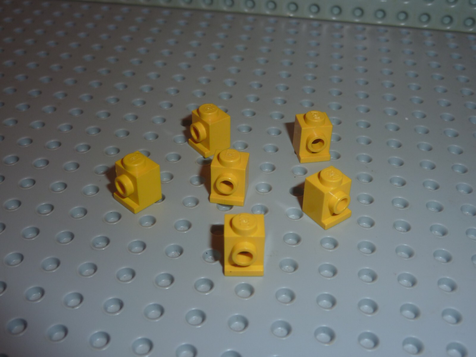 6 x LEGO Yellow Brick with Headlight 4070 Set 1590/6363/6276/6259/6941 ...