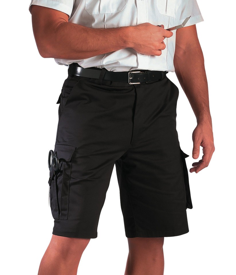 HERO SALE! EMT EMS Shorts Uniform Cargo NAVY & BLACK Tactical 7 PKT ...