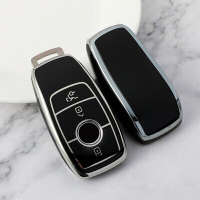 Key Cover Fob Case Shell for Mercedes Benz A C E S G Class GLS GLC CLE ...